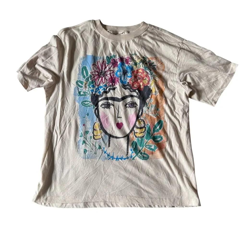 Frida Kahlo | Tops | Frida Kahlo Jerry Leigh California T Shirt Graphic ...